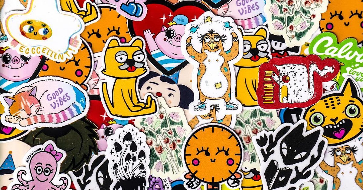 Jong Volk | ﻿Sticker-ing up voor Brugse kunstenaars: een interview…